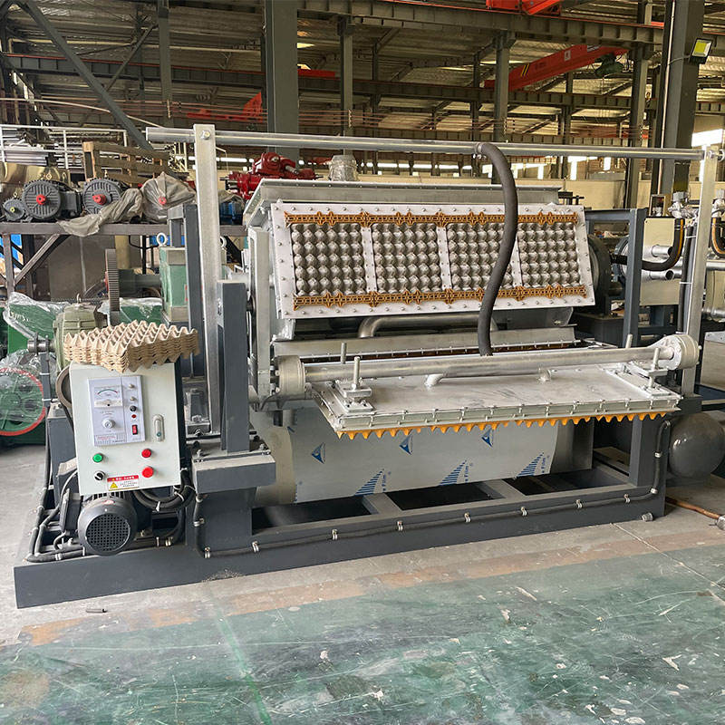 Small Scale Waste Paper Pulp Machine Egg Carton Making Machine Box ...