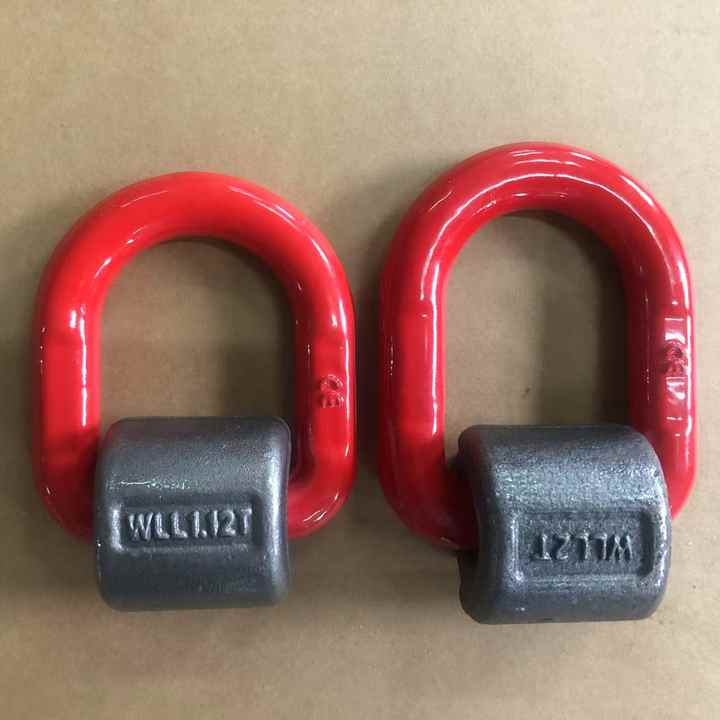 Heavy Duty 5.3T Alloy Steel Weld-on D-Ring Fall Arrest Harness Lifting ...