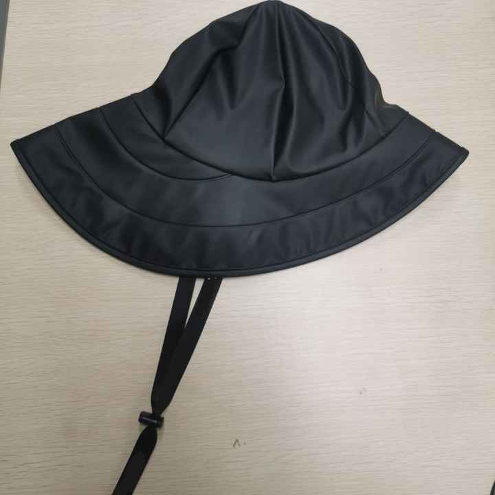 High Quality Waterproof PU Rain Hats Sou'wester Rain Fisherman Hat ...