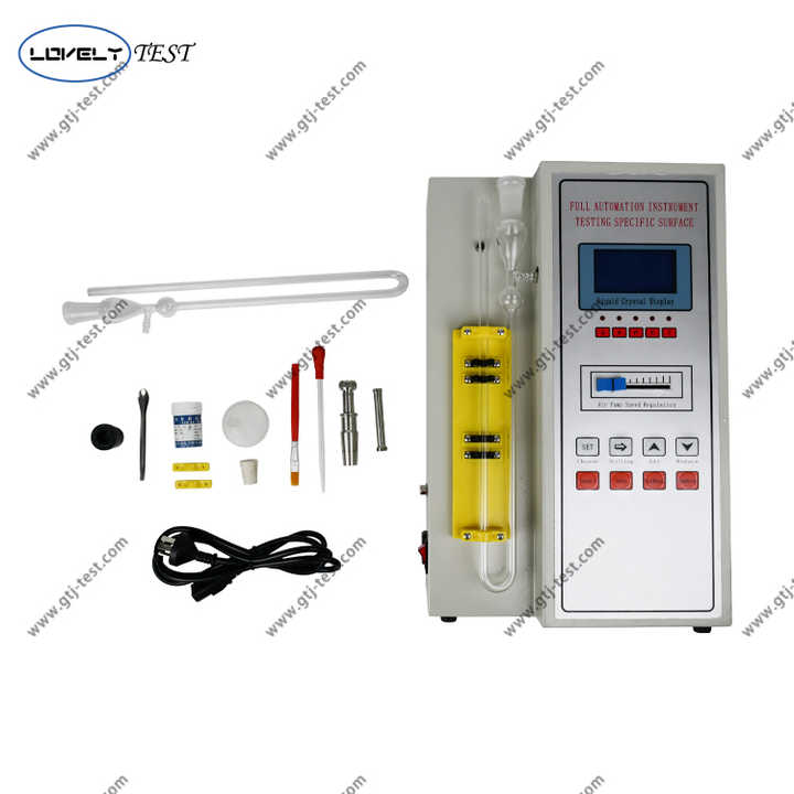 Cement Testing Digital Automatic Blaine Air Permeability Test Apparatus ...
