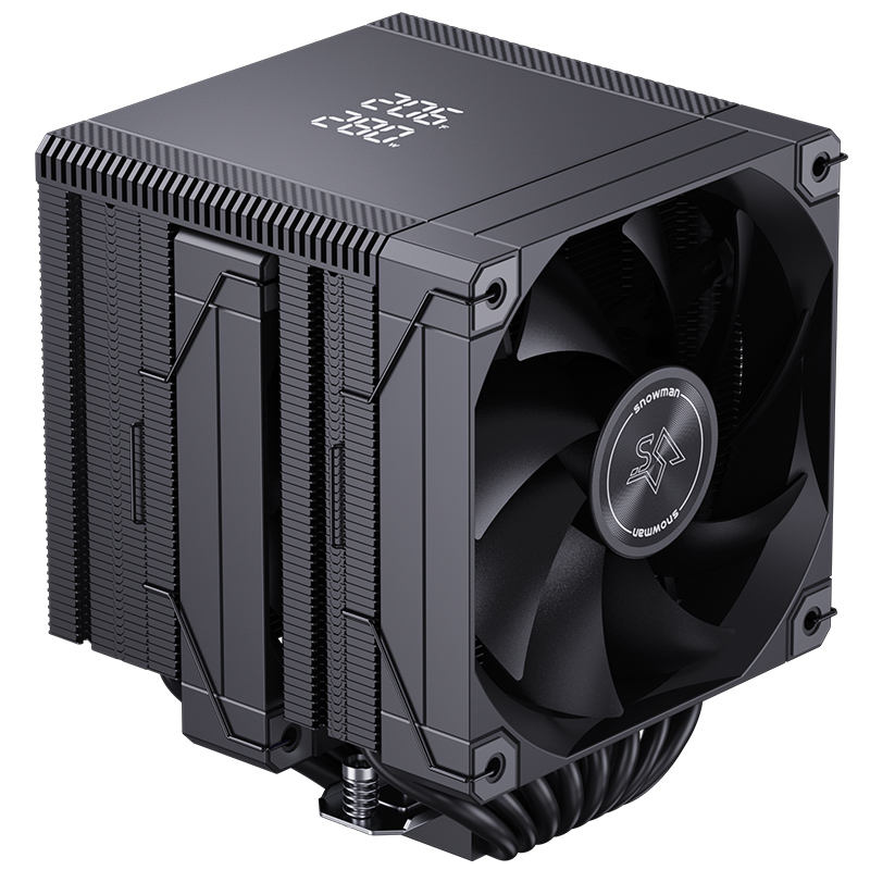 SNOWMAN Factory Dual Tower High Performance 8 Heat Pipe Thermal ...