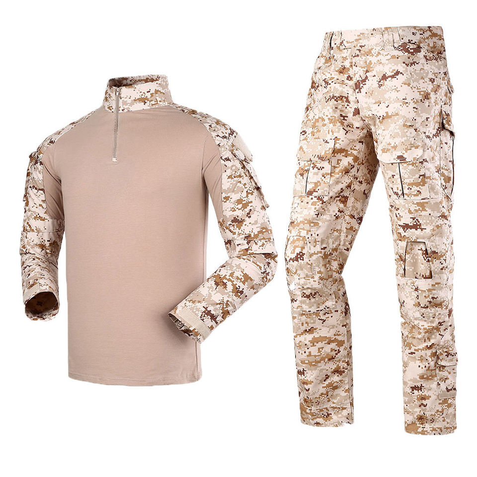 G3 Camouflage Uniform - Multicam Frog Suit Set for Outdoor Training