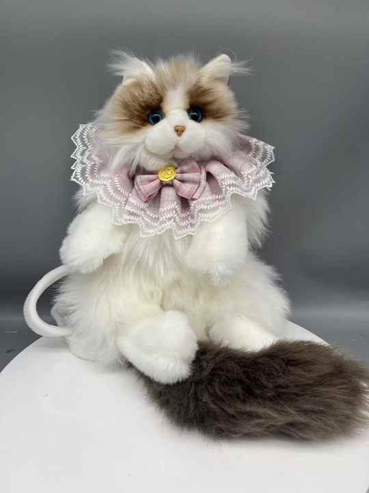 Wholesale Cute Cat Doll Backpack Super Soft Plush Simulation Puppet Cross-Border Dog Toy PP ...