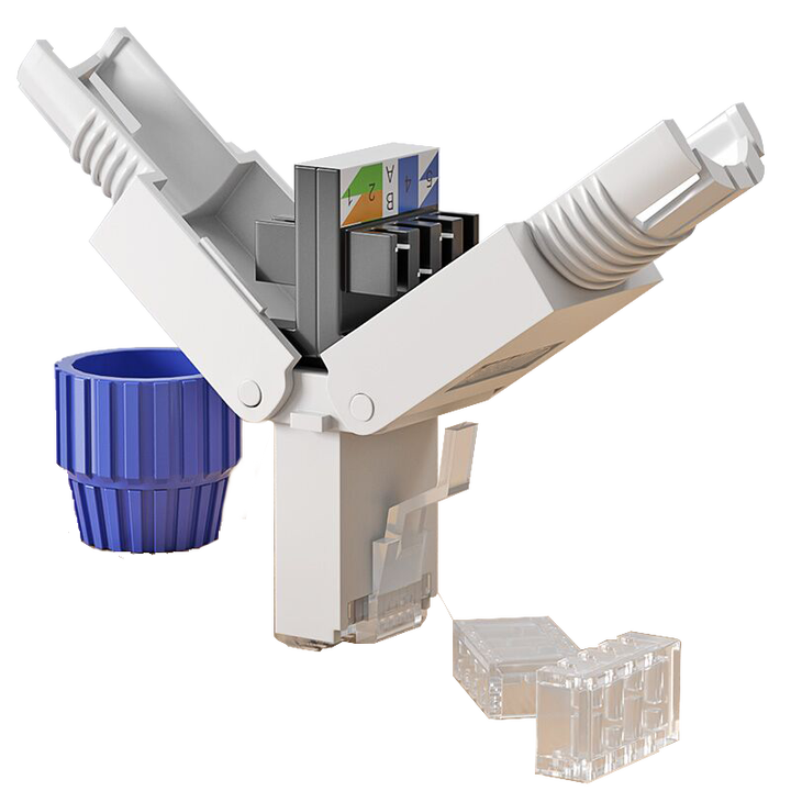 Wholesale Cat6 Tool Free Tool-less Plug Connecteur Conector UTP RJ45 Connector Cat6 Cat6A ...