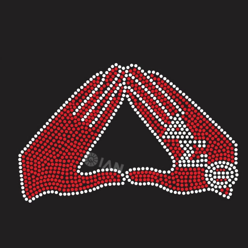Bling Delta Sigma Theta Sorority Rhinestones Transfer Printing Hotfix ...