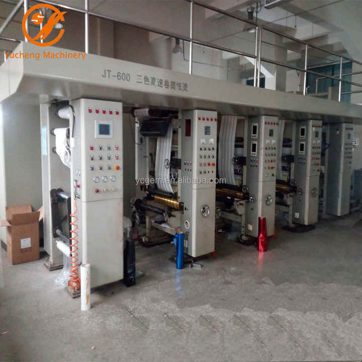 Rotogravure-Printing-Machine for Tipping Paper 4 Colors Intaglio ...