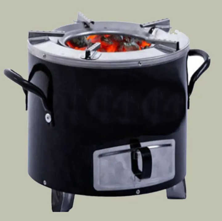 Stainless Steel Smokeless Wood Stove for Outdoor Camping
