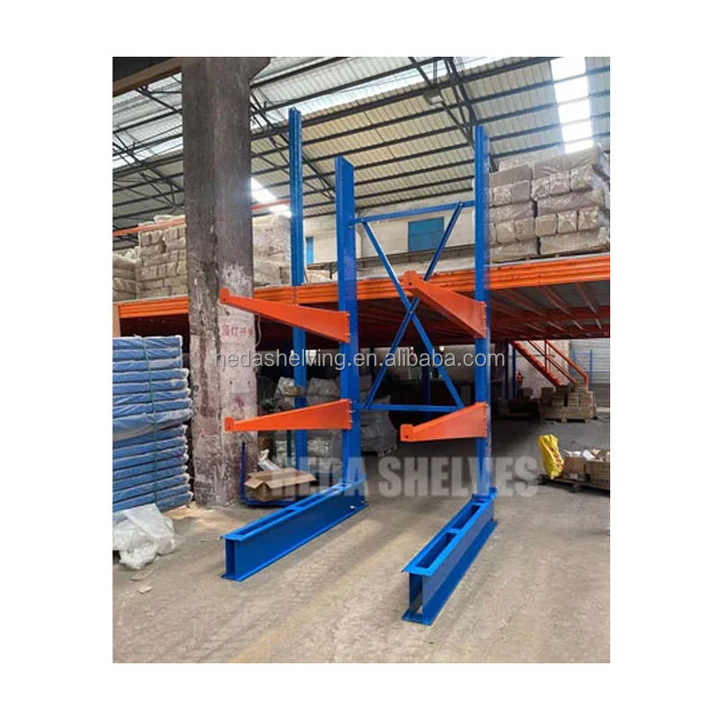 Steel Shelf Cantilever Racking System for Rebar Warehouse Storage ...