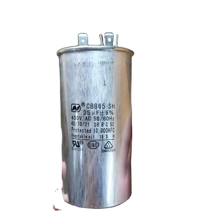 Air conditioner compressor capacitor CBB65 450V 35uf C S2 CQC/VDE ...