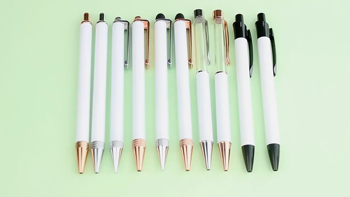 Custom Logo Heat Press on Dye Sublimation Ball Point Pens