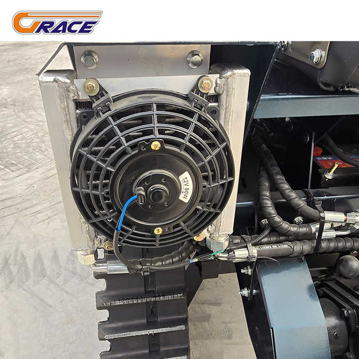 Remote Control Multifunction Ride on Chinese Mini Farm Tiller Crawler ...