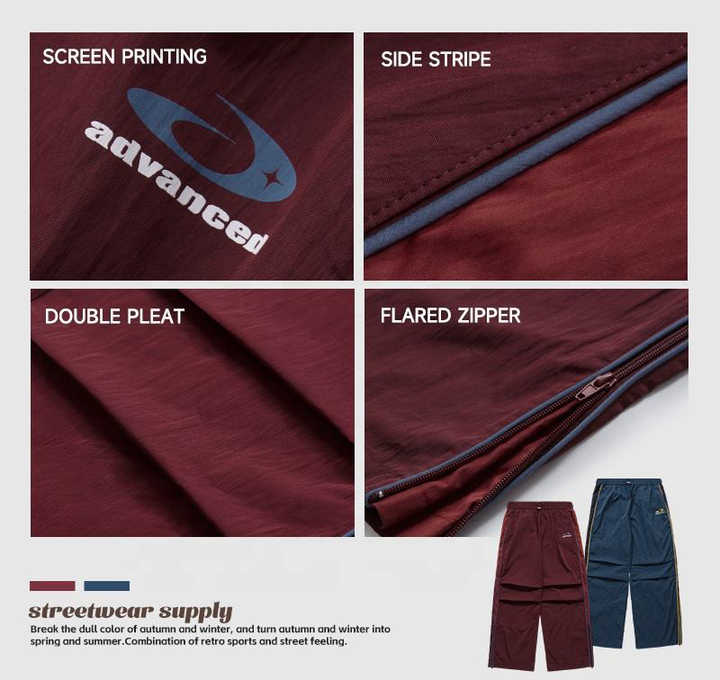 Custom Sweatpants with 3M Reflective Screen Printing