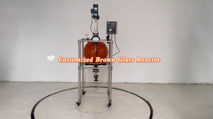 Customized Laboratory Brown Sphere-type Mixed Stratified Liquid Oil ...