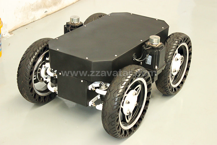 Avt-w9d 100kg Payload Wheeled Delivery Robot Chassis Serving Robot ...