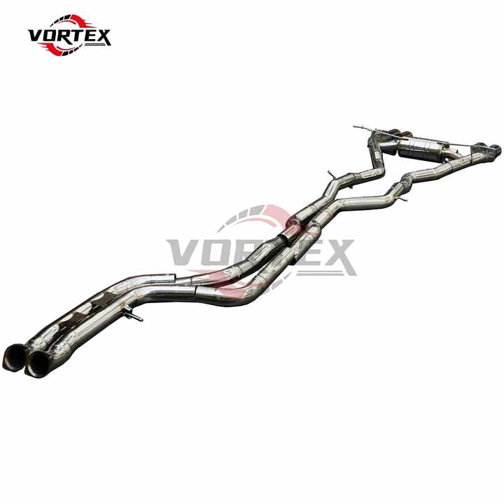 VORTEX Stainless Steel Car Valvetronic Exhaust Catback System With ...