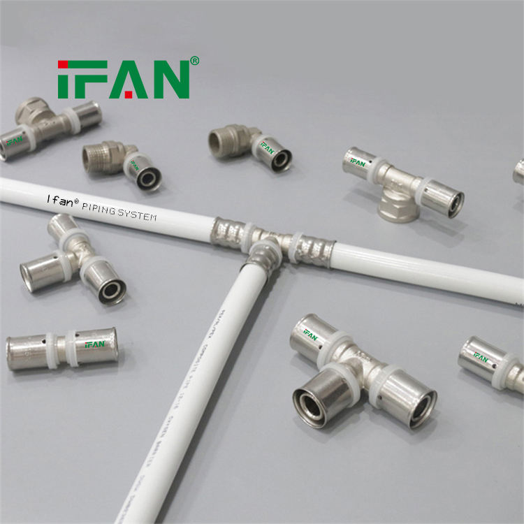 IFAN Water Use PEX Pipe Fitting High Pressure Brass PEX Fitting 16-32mm ...