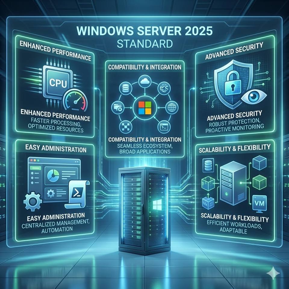 WinServer 2022 Standard Digital License for 1 Device Global Use ...