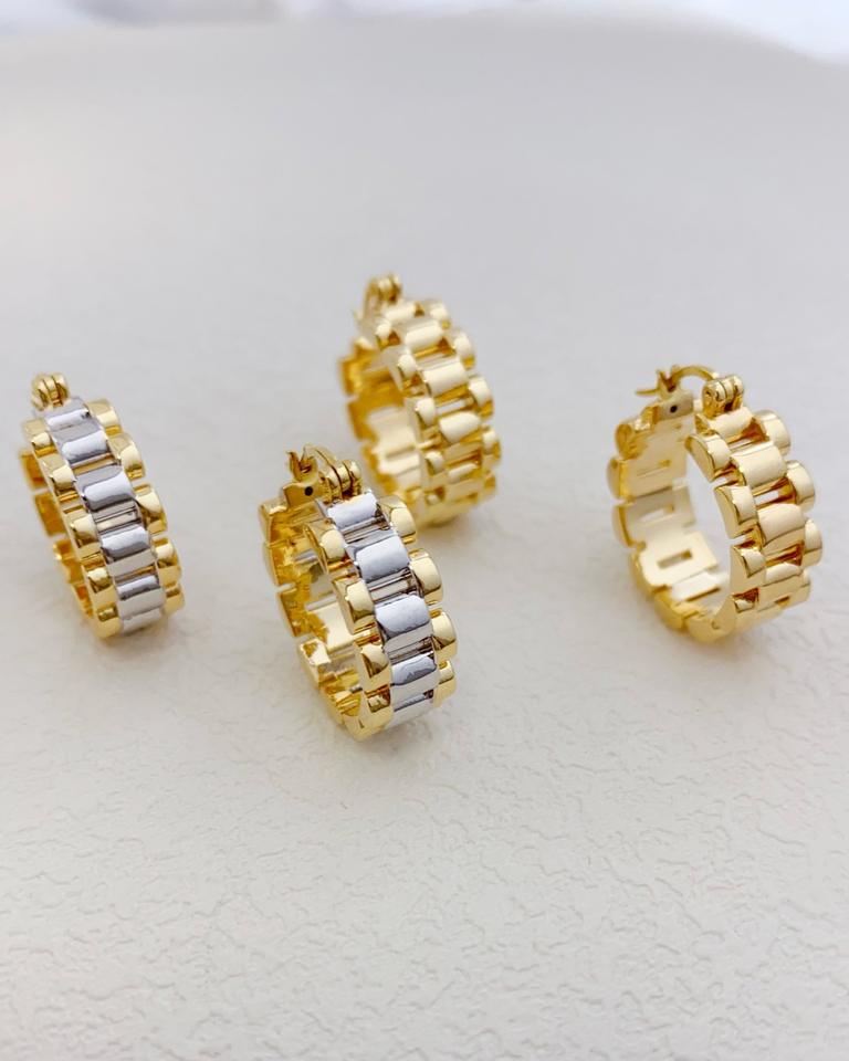 LUMINA Fine Jewelry Solid Pure Real 18K Gold Earrings Jewelry Women ...