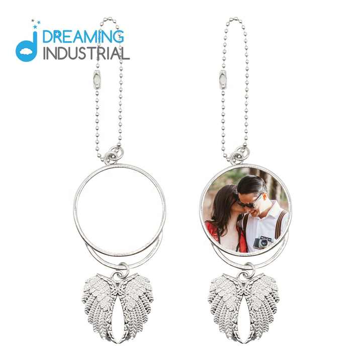 Sublimation Blanks Custom Angel Wings Car Decoration Ornaments| Alibaba.com