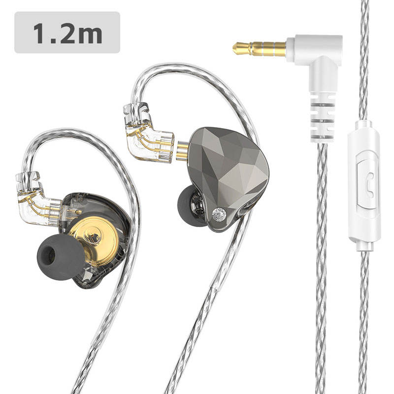 In Ear Wired Headphones IEM ANC Type C 3.5mm Back Wound for Sports ...