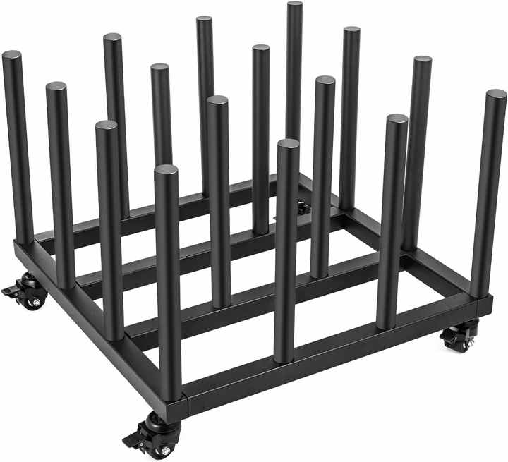 JH-Mech OEM Fabric Vinyl Roll Stand 360 Caster Durable and Stable Metal ...