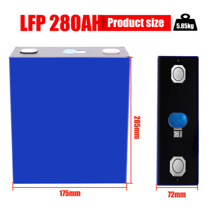 IMR 280ah Lifepo4 Battery Cell - EVE Lf280k 3.2v EU US Stock