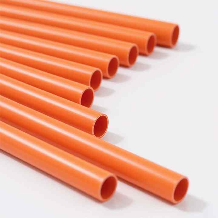 Structured Wall MPP Pipe Orange Electrical Conduit Pipe Cable MPP PP ...