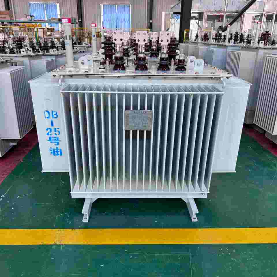 Oil Immersed Power Distribution Transformer AC/DC Oil Filled 75KVA 220V ...