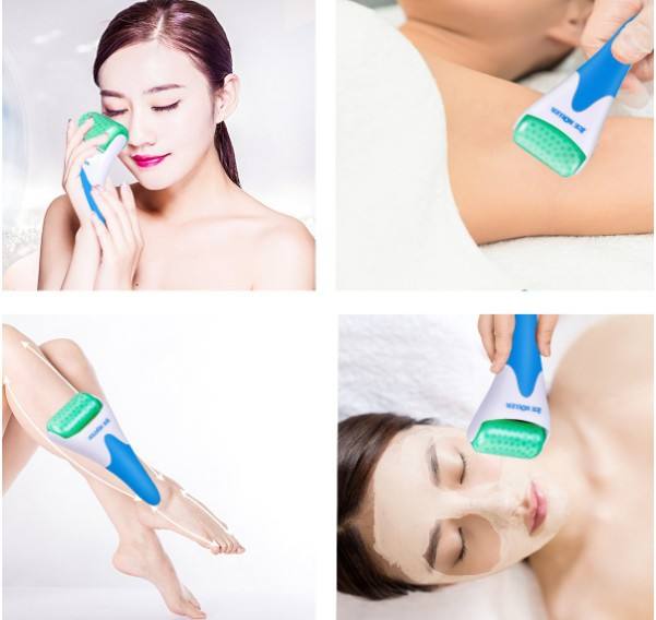 X-WELLBEING Freeze Ice Roller - Facial Skin Cooling Tool