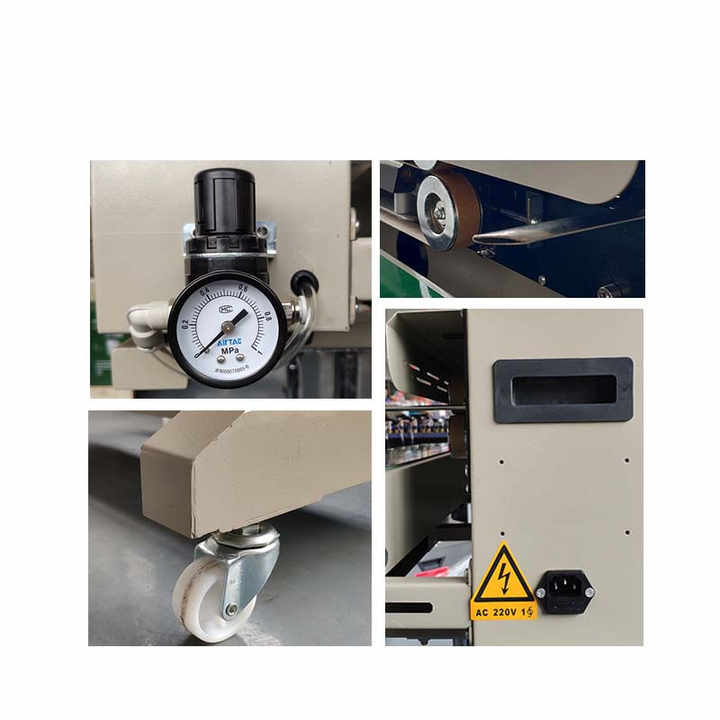 Automatic Vertical Nitrogen Gas Flushing Filling Continuous Sealing ...