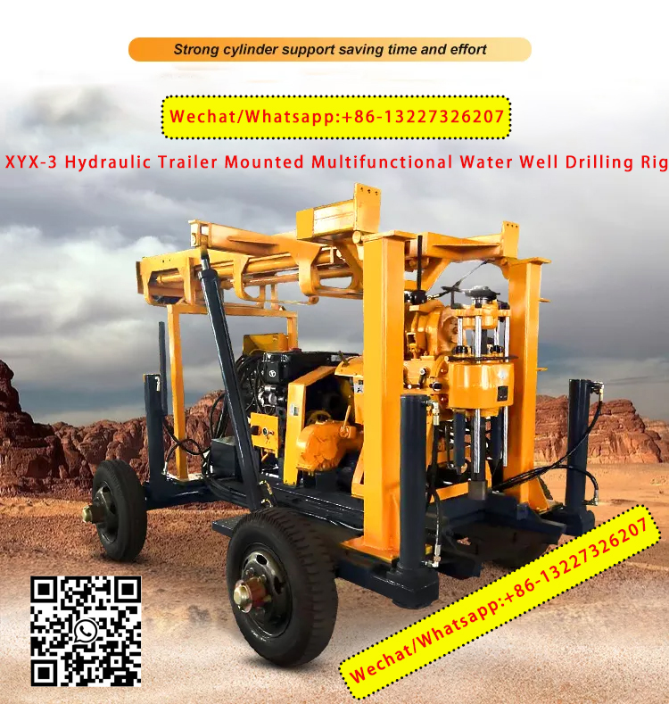 200m 300m 500m 600m Hydraulic Trailer Mounted Multifunctional Water ...