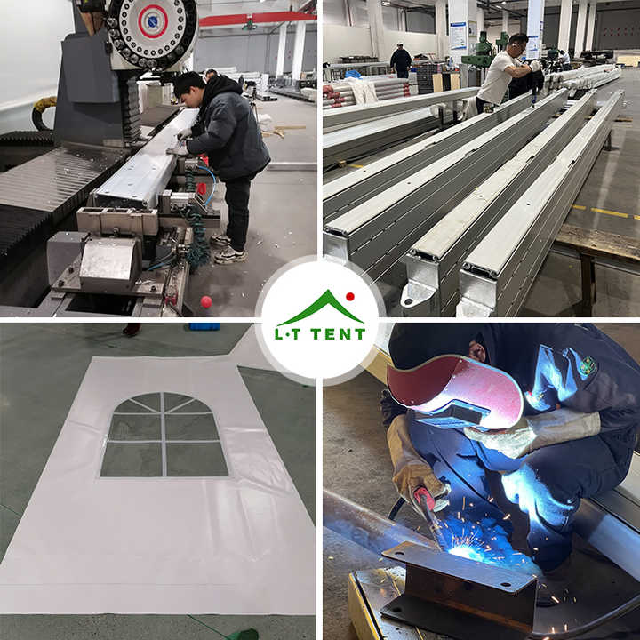 10x30m Aluminum Frame Temporary Structure - Waterproof Workshop