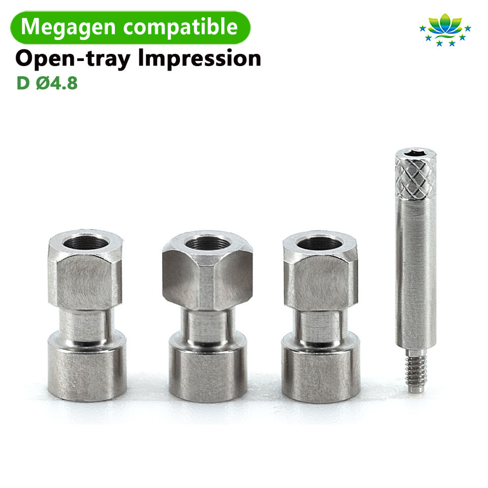 Megagen MUA Multi Unit Abutment Impression Coping Open Tray Pick up ...
