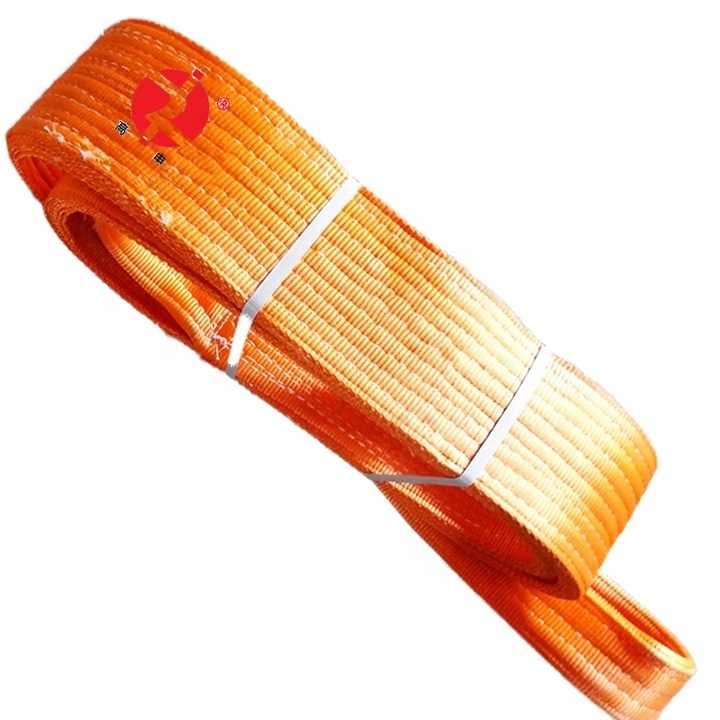 Polyester WLL 10T Endless Flat Lifting Webbing Sling Belt