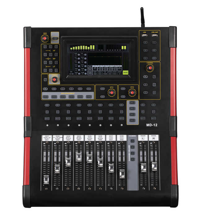 Touch Screen MD 18 Channel DJ Digital Audio Console Mixer