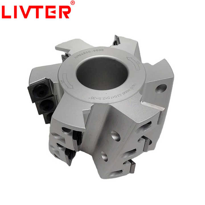 LIVTER Custom Carbide Cutter Heads Helical Spindle & Spiral for Wood ...