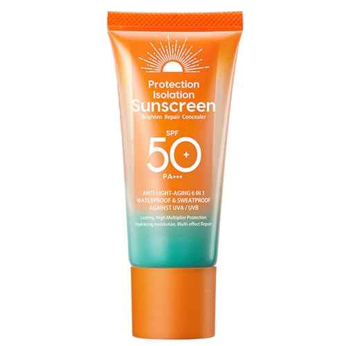 Sunscreen Spf 50 Face,Facial Sunscreen Moisturizer,Face Sunscreen With ...