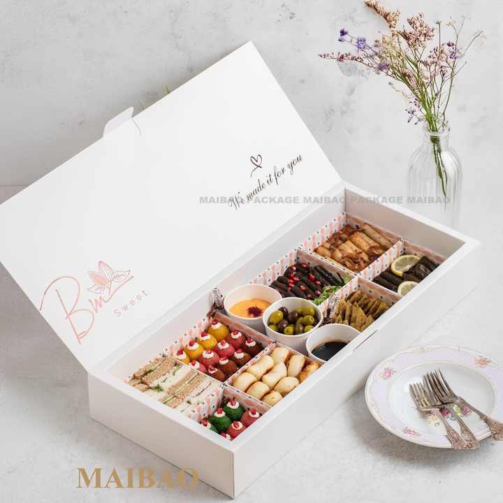 Takeaway Food Brunch Platter Box Packaging - Custom Kraft