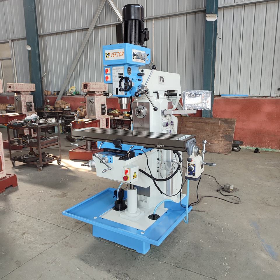 Universal Milling Machine Factory Certificate Multi Function Manual ...