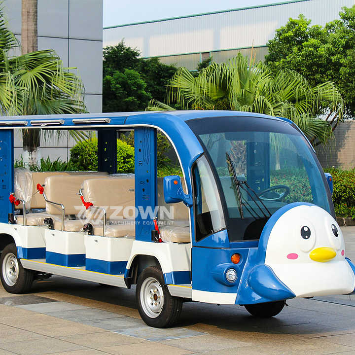 11-23 Seats Sightseeing Bus Car Convertible Electric Sightseeing Bus ...