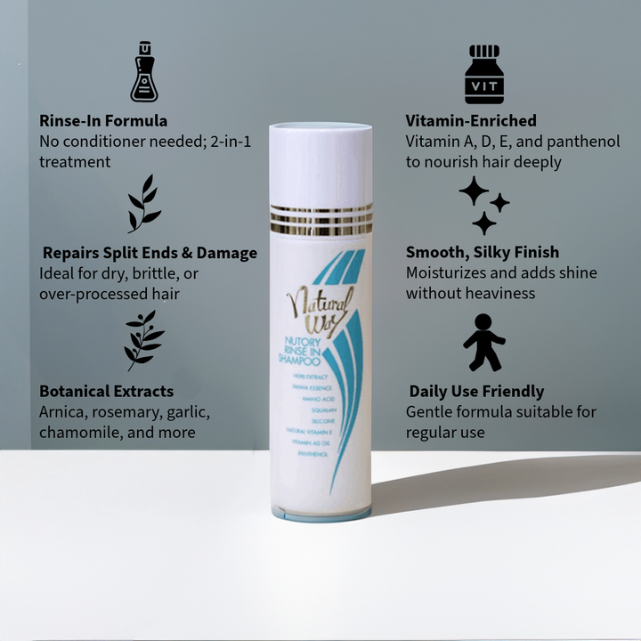Japanese-Made Rinse-In Hair Care Shampoo 300ml Smooth & Protect Anti ...
