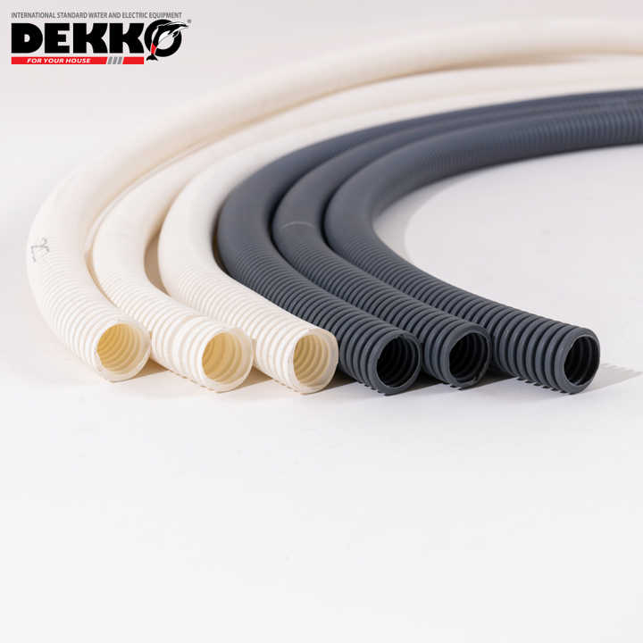 Dekko Corrugated PVC Flexible Conduit Flexible Plastic Rigid Conduit ...