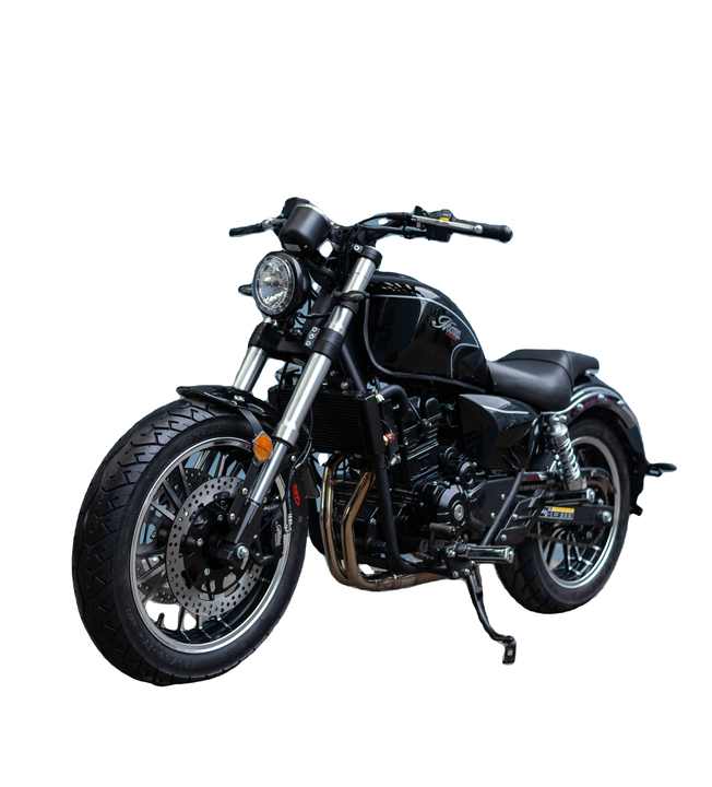 Chopper Cruiser Engine Gas Moped Vintage 300cc/400cc 2 Wheel Big Bike ...