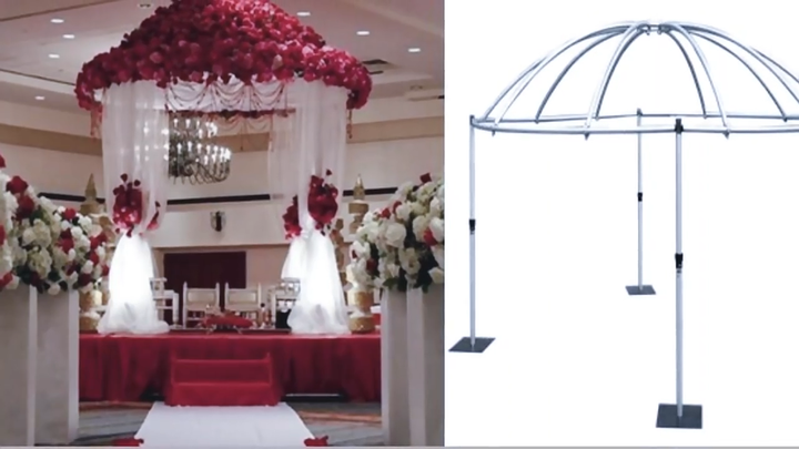 Wedding Background Stand - Elegant Decorative Backdrop