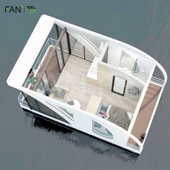 Luxury Yacht House Boat - 36ft Aluminum Floating Pontoon