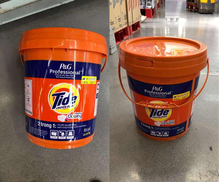 Tidee Downi Detergent Powder Bucket 9kg _ (Minimum Order Quantity: 1 X ...