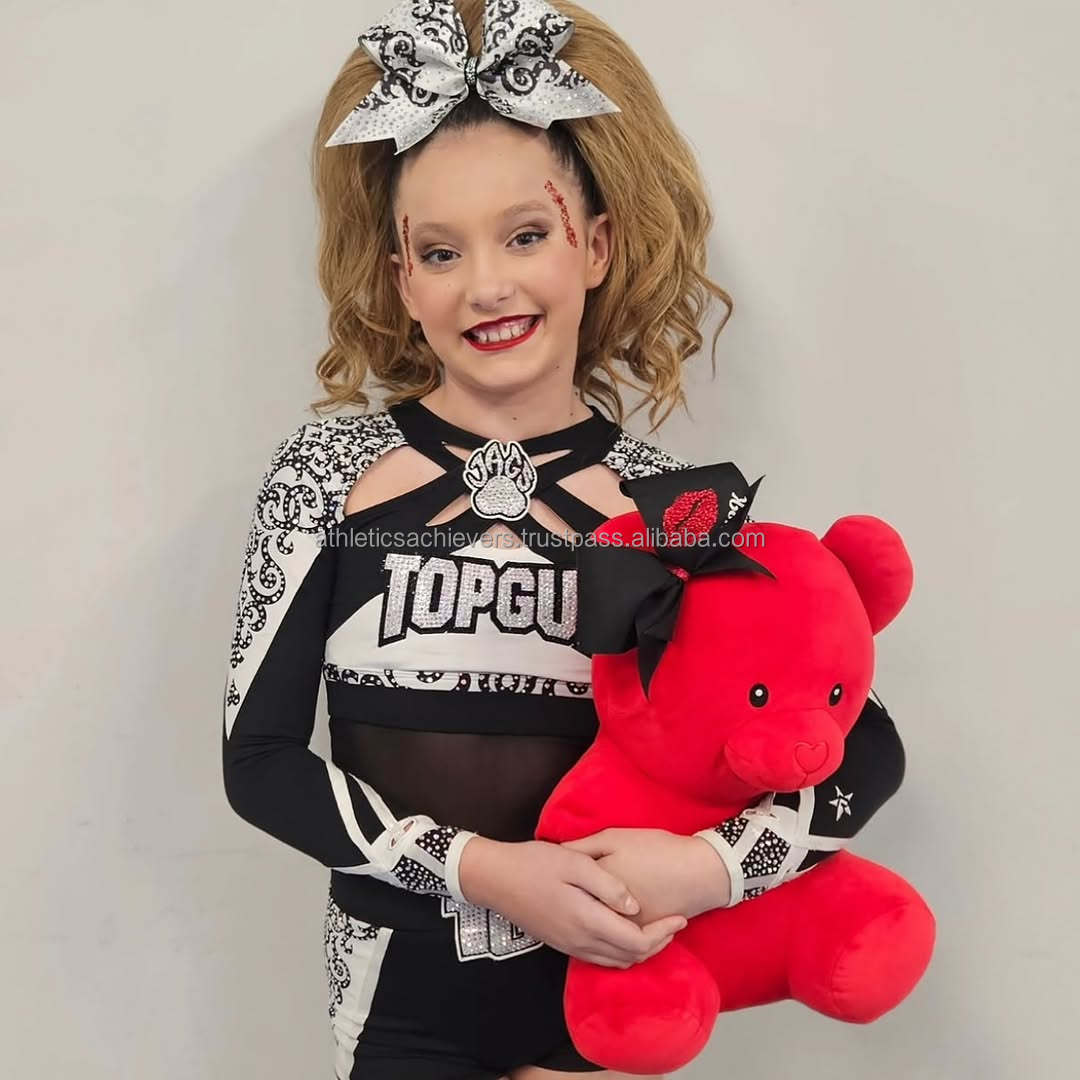 High-Quality practice wear girl custom cheer uniform for Competitive ...