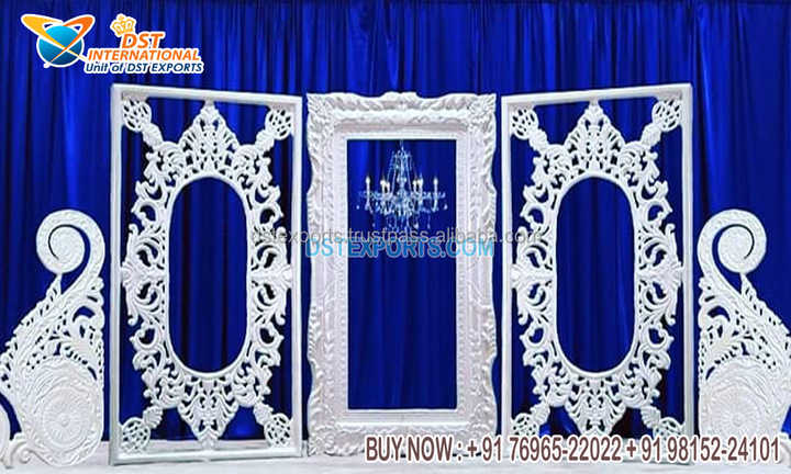 Traditional Wedding Golden Mehrab Style Frames Top Calgary Wedding ...