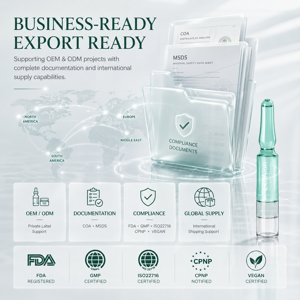 ExoAion Cucumber Plant Exosome Serum 10 Billion Particles/mL for OEM ...