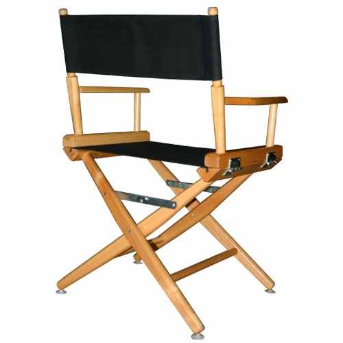 Modern Solid Wood Director Chair Customizable Folding Design for ...
